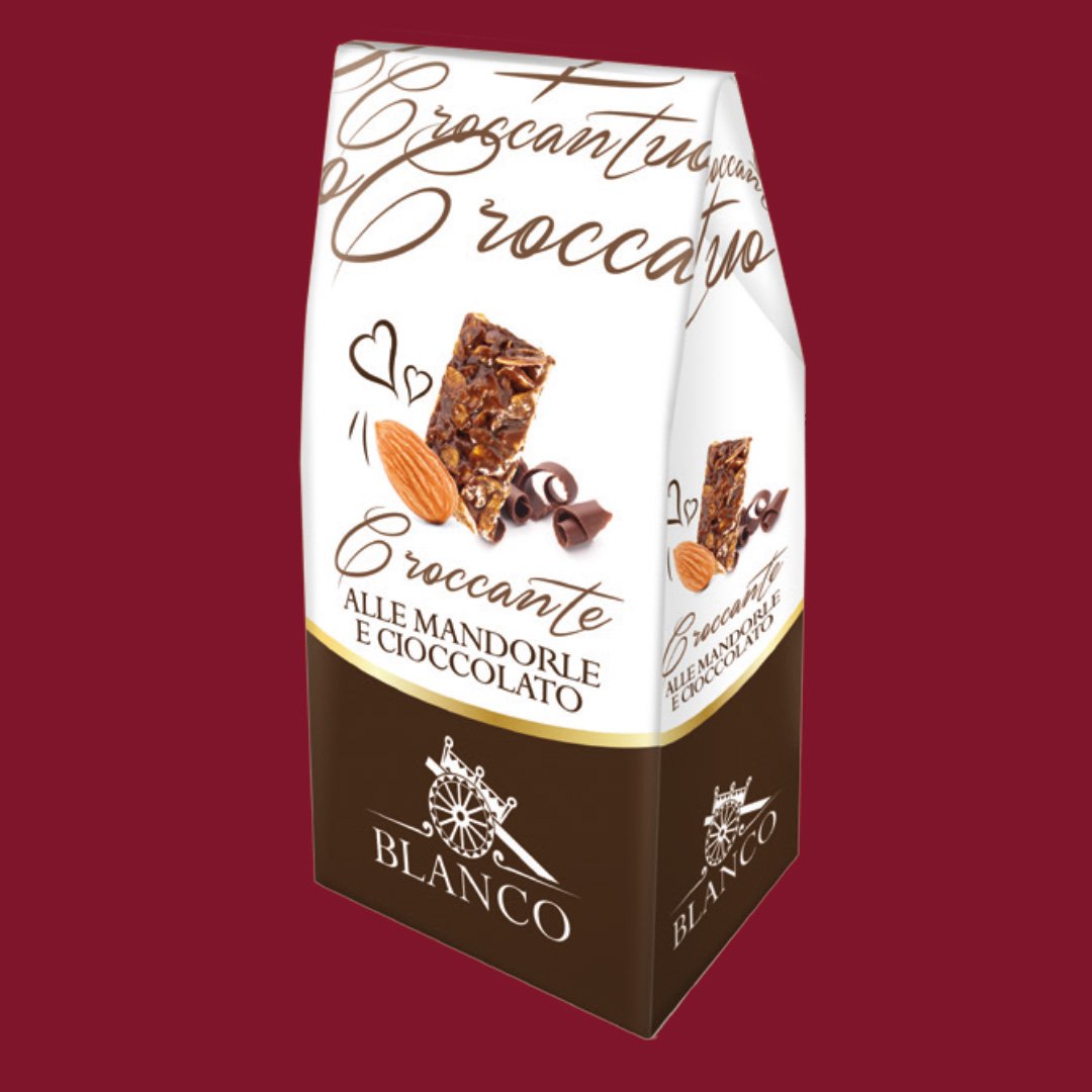 Croccantino mandorle e cioccolato Blanco Italfoodie - ItalFoodie